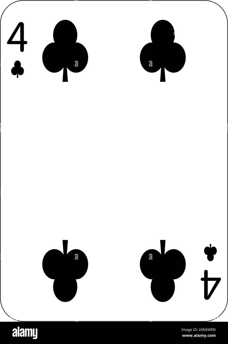 Playing card illustration Black and White Stock Photos & Images - Alamy