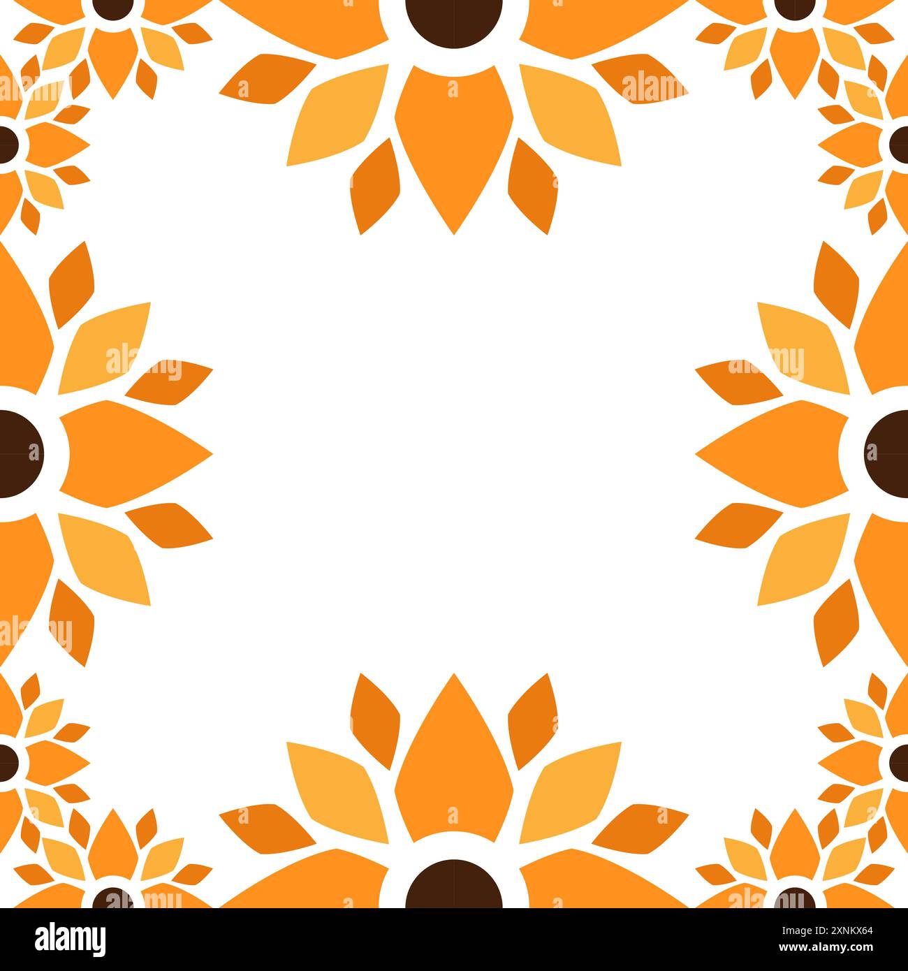 floral frame with floral element Stock Photo - Alamy