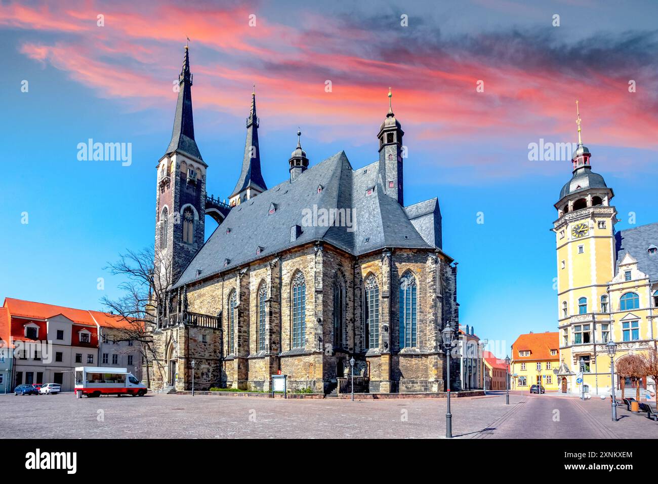 Old city of Koethen, Germany Stock Photo - Alamy
