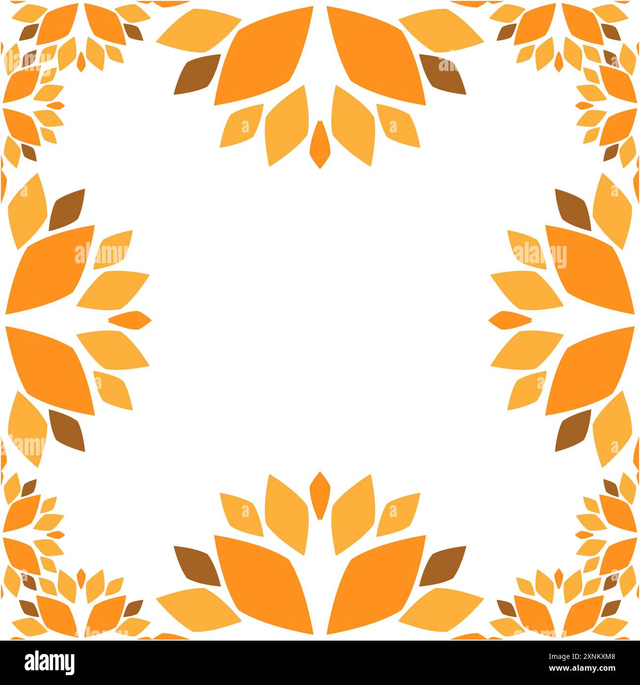 floral frame with floral element Stock Photo - Alamy