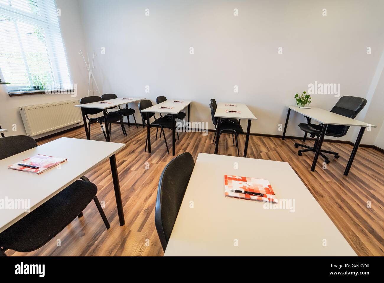 Empty Conference Room In Modern Office. Interior of a classroom with ...