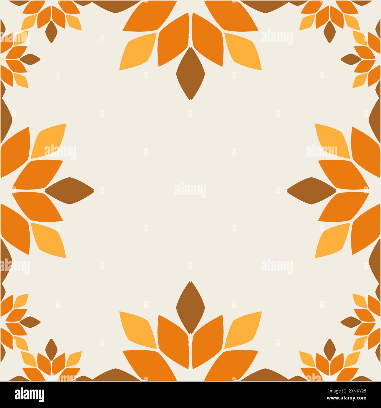 floral frame with floral element Stock Photo - Alamy