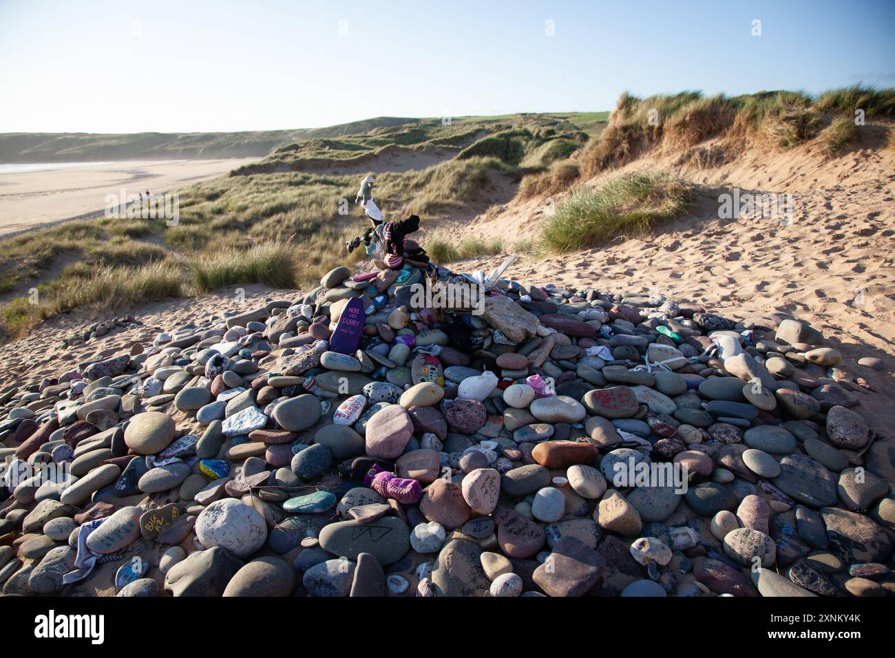 Dobbys grave of pebbles a character from Harry Potter books at ...