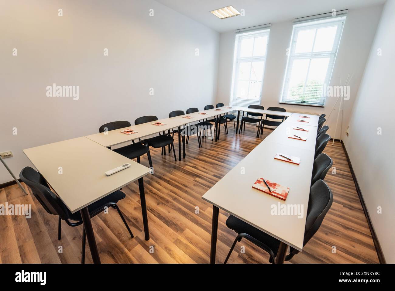 Empty Conference Room In Modern Office. Interior of a classroom with ...