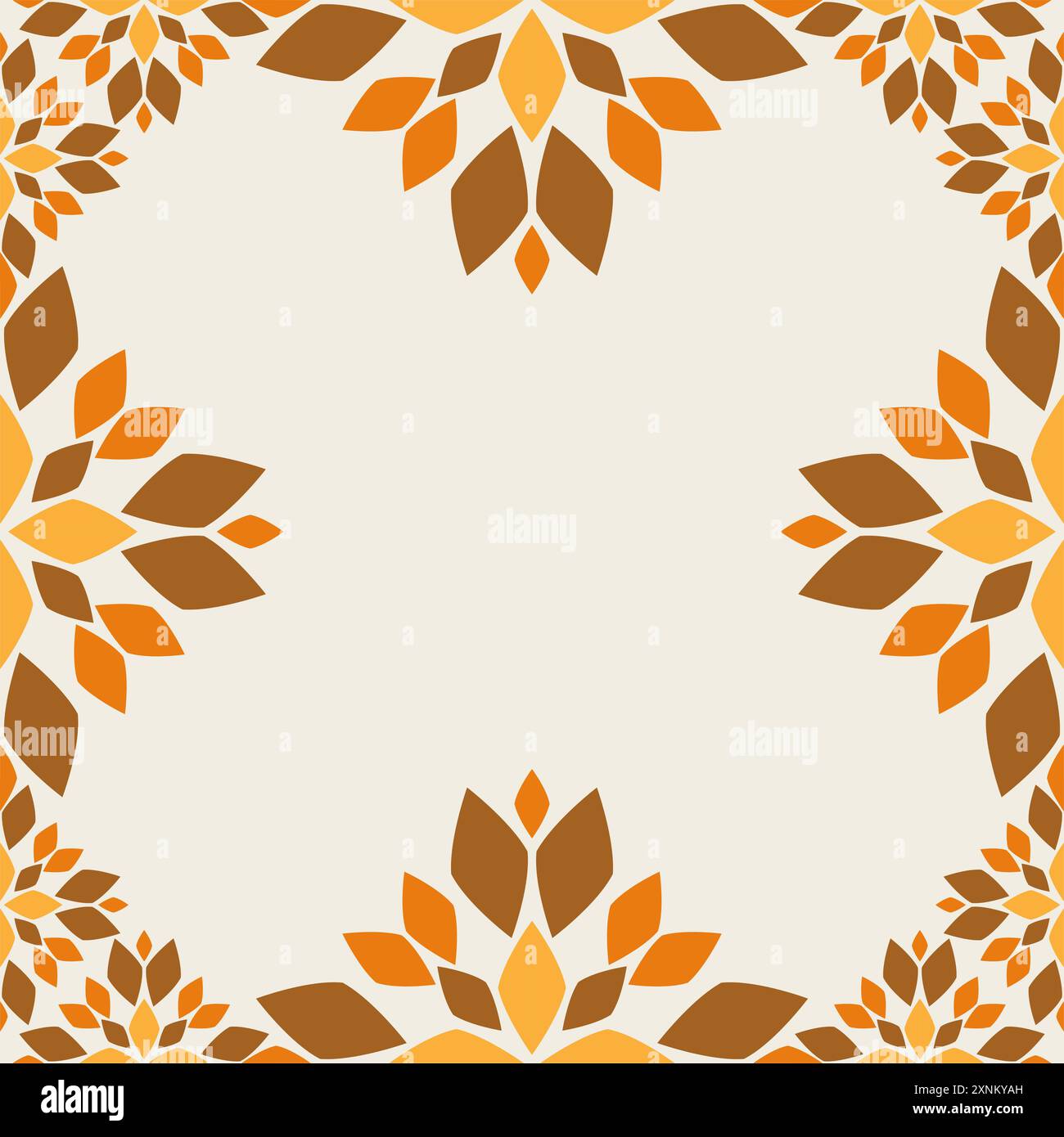 floral frame with floral element Stock Photo - Alamy