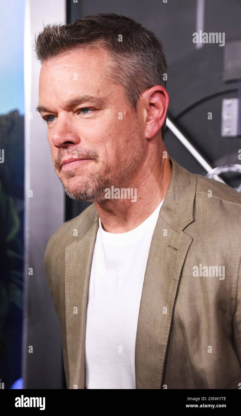 Photo by: Patricia Schlein/STAR MAX/IPx 2024 7/31/24 Matt Damon at the ...
