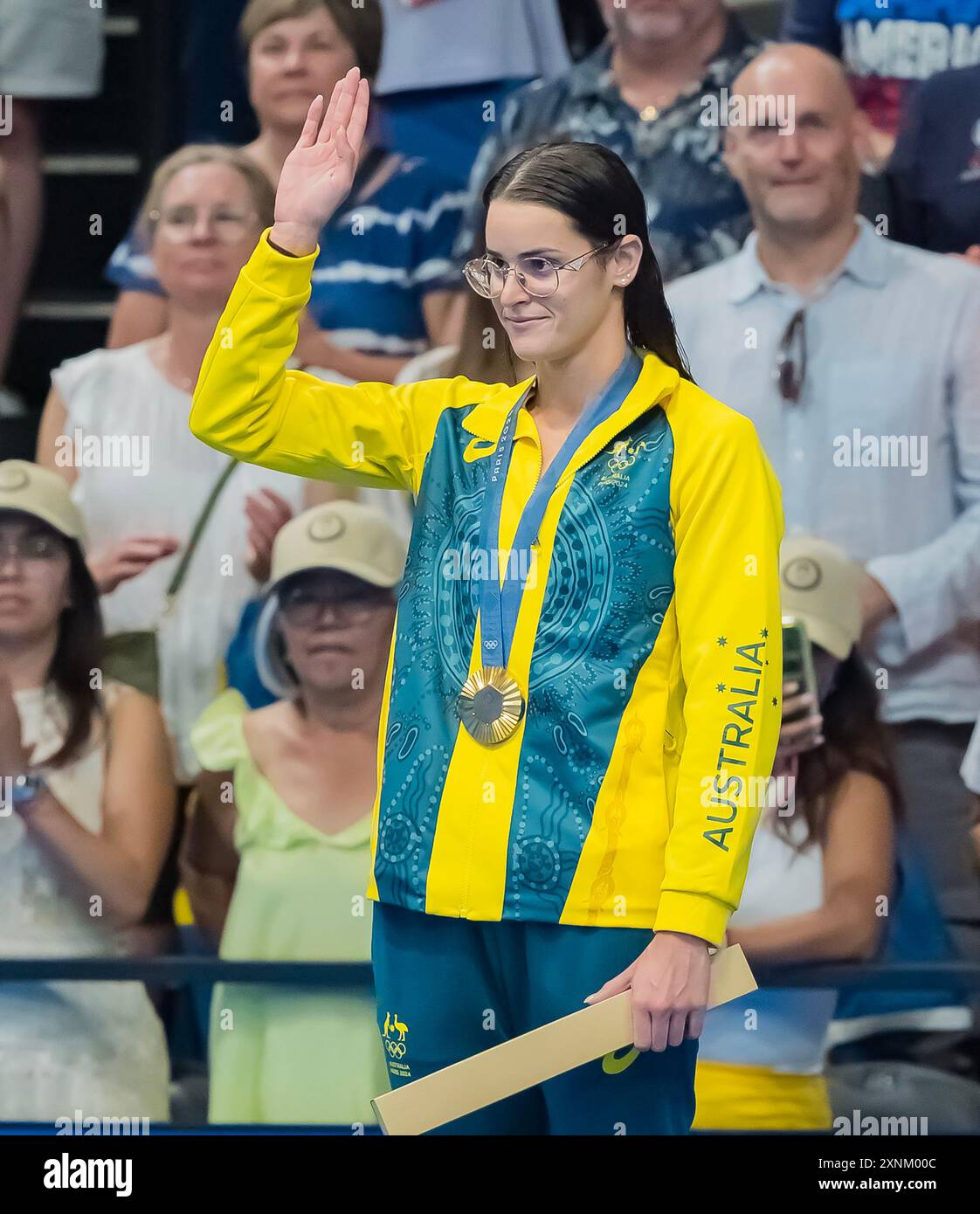 Paris, Ile de France, France. 30th July, 2024. KAYLEE McKEOWN (AUS) of ...
