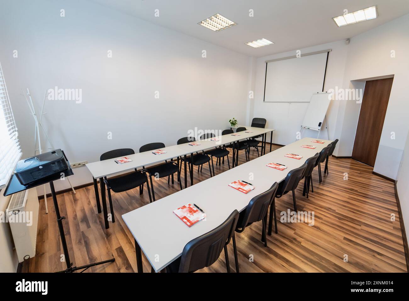 Empty Conference Room In Modern Office. Interior of a classroom with ...