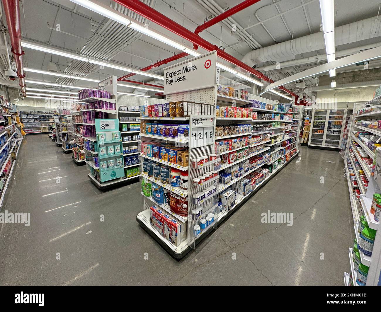 Floor of a Target store in NYC Stock Photo - Alamy