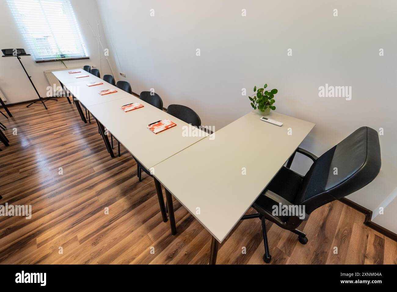Empty Conference Room In Modern Office. Interior of a classroom with ...