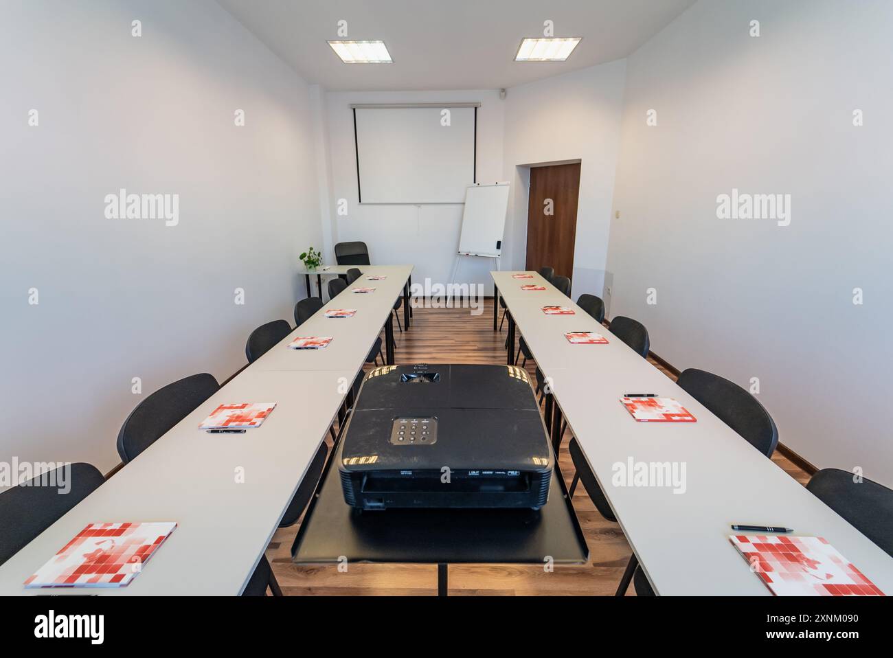 Empty Conference Room In Modern Office. Interior of a classroom with ...