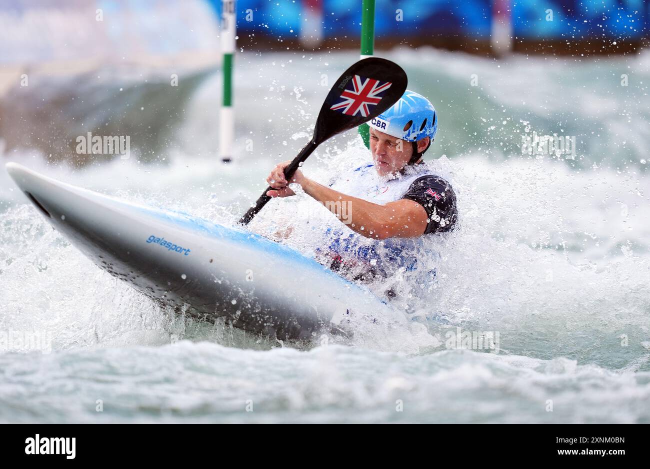 Great Britain's Joseph Clarke during the Men's Kayak Single Semi final ...