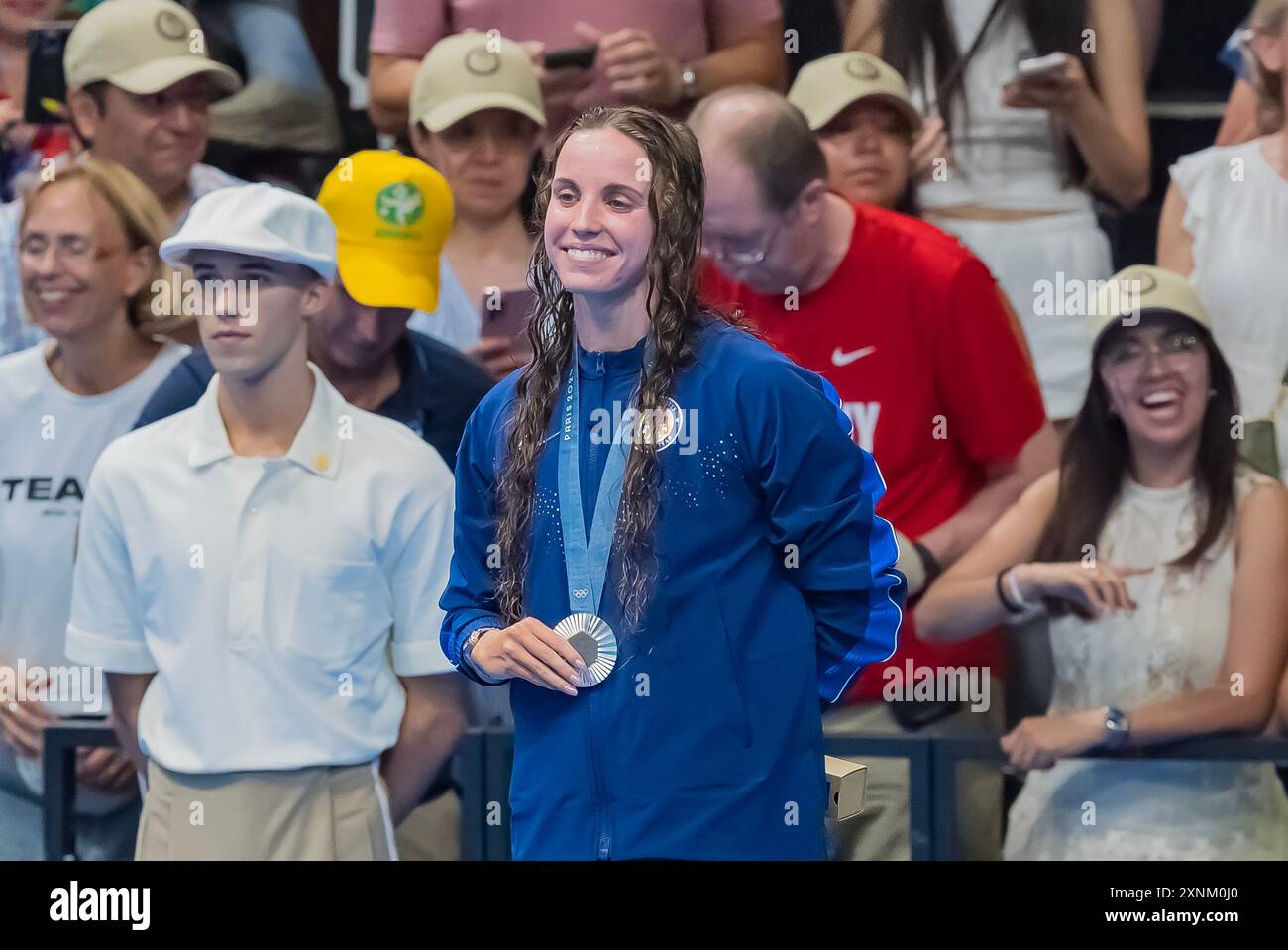 Paris, Ile de France, France. 30th July, 2024. REGAN SMITH (USA) wins ...
