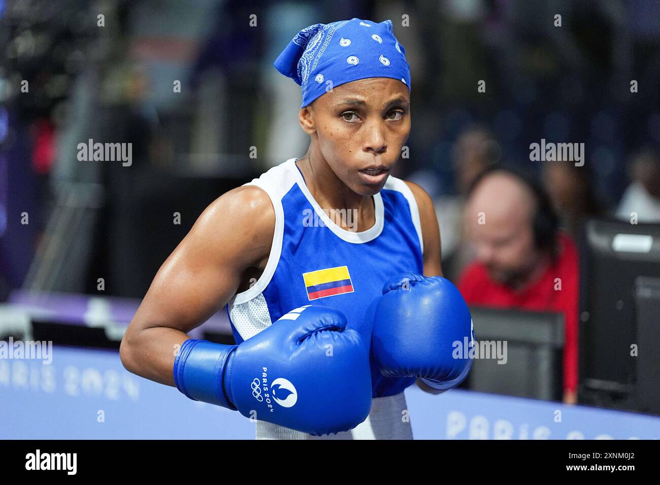 Paris, France. 1st Aug, 2024. Ingrit Lorena Valencia Victoria of ...