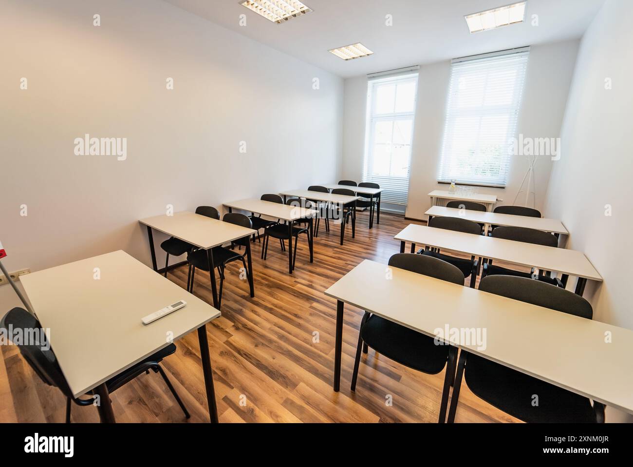 Empty Conference Room In Modern Office. Interior of a classroom with ...