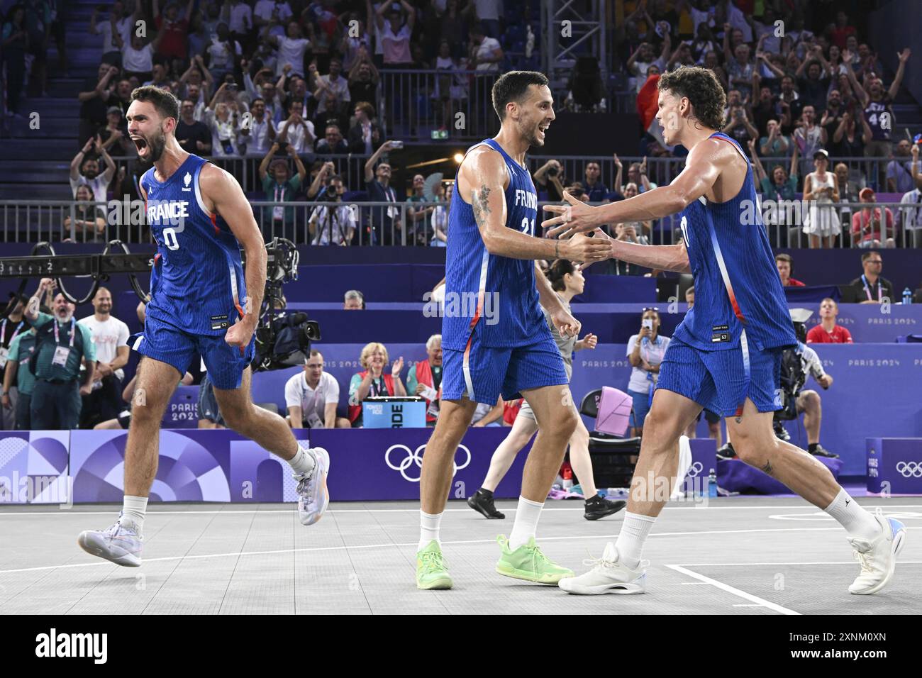 Paris, France. 31st July, 2024. Celebrations of France, Franck Seguela ...
