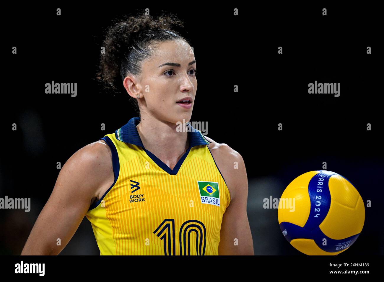 Paris, France. 01st Aug, 2024. Gabriela Guimarães, Gabi, of Brazil ...