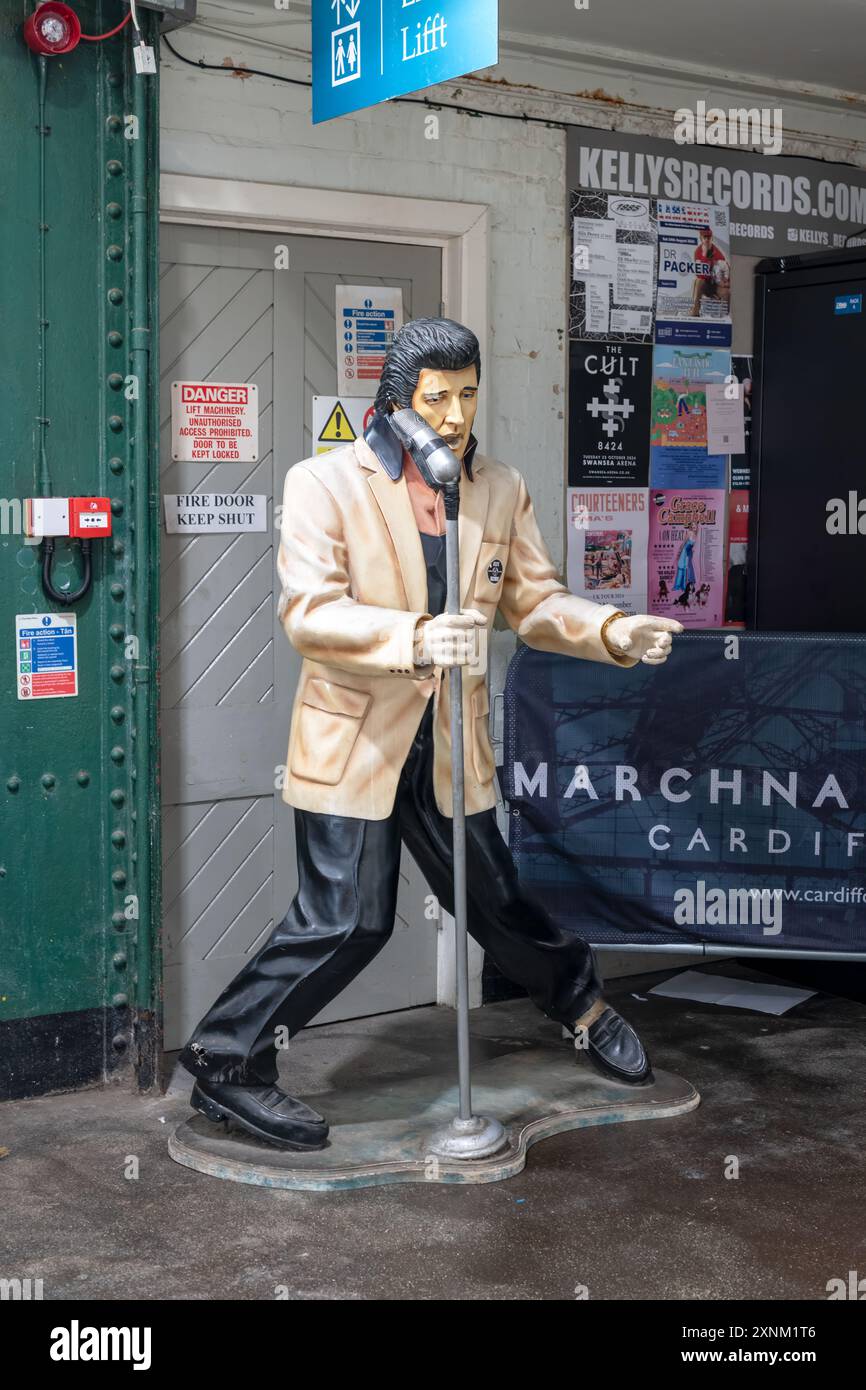 The locally famous Kelly Records store's, model of a Rock & Roll ...