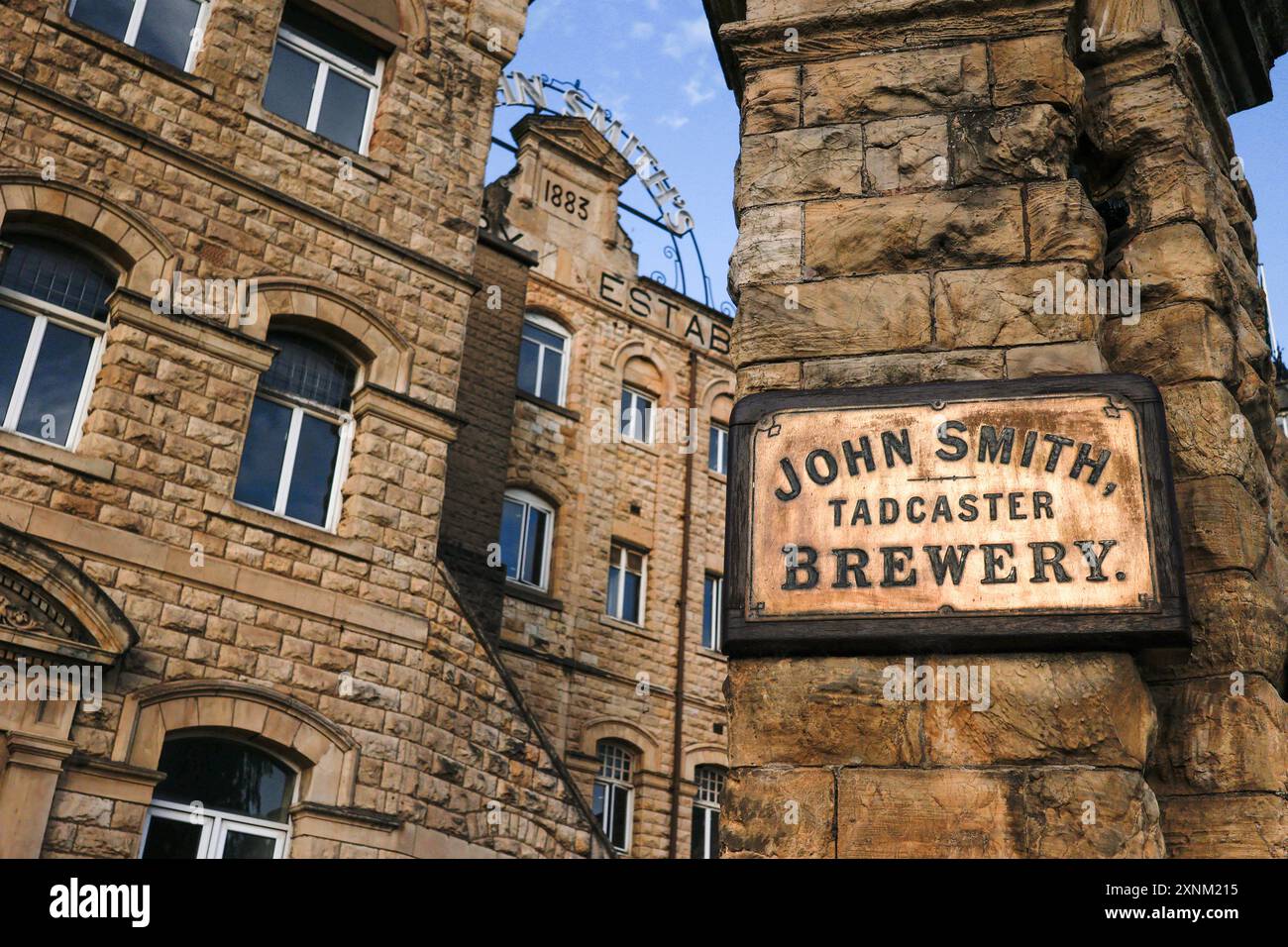 John Smith's Brewery in Tadcaster, North Yorkshire, England Stock Photo ...