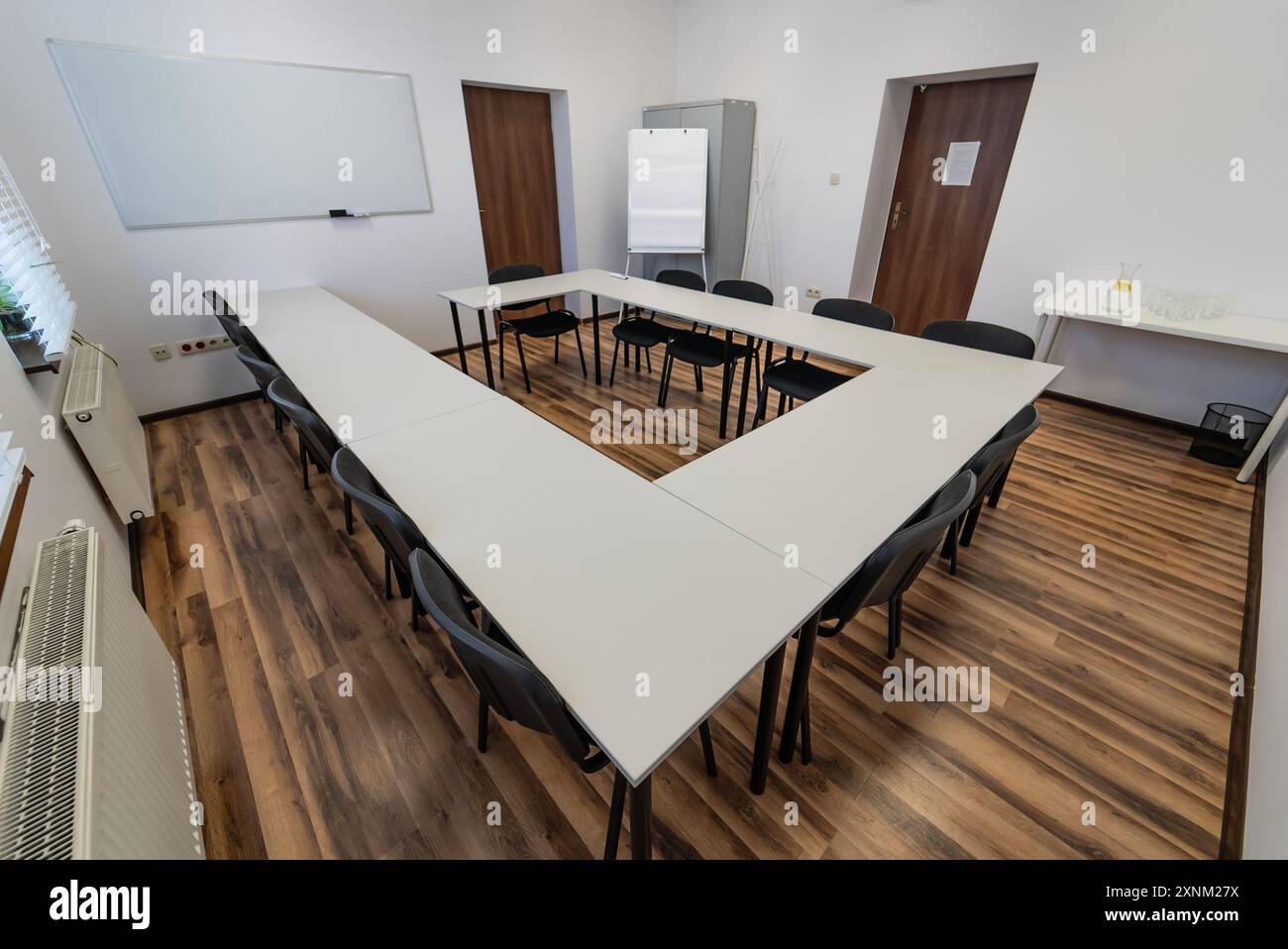 Empty Conference Room In Modern Office. Interior of a classroom with ...
