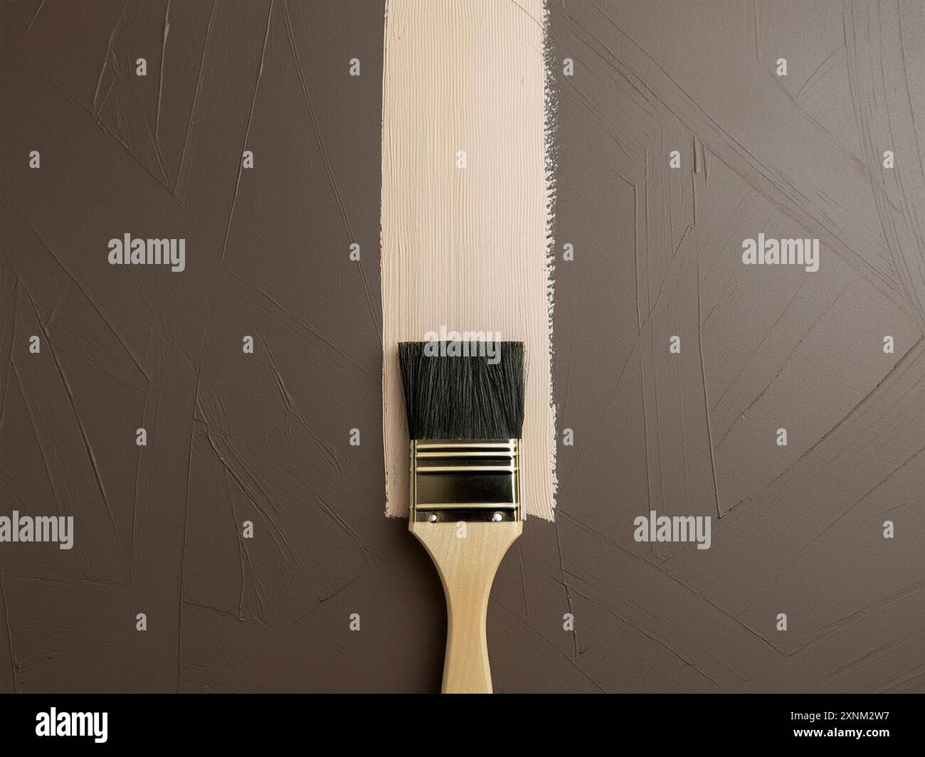 Paint roller green paint stripe hi-res stock photography and images - Alamy