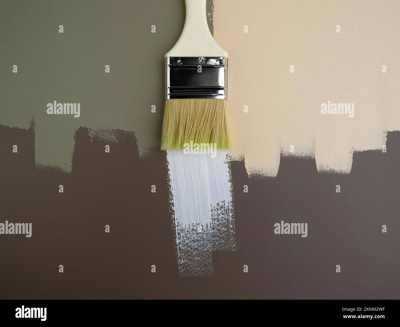 paint stains on the wall Stock Photo - Alamy
