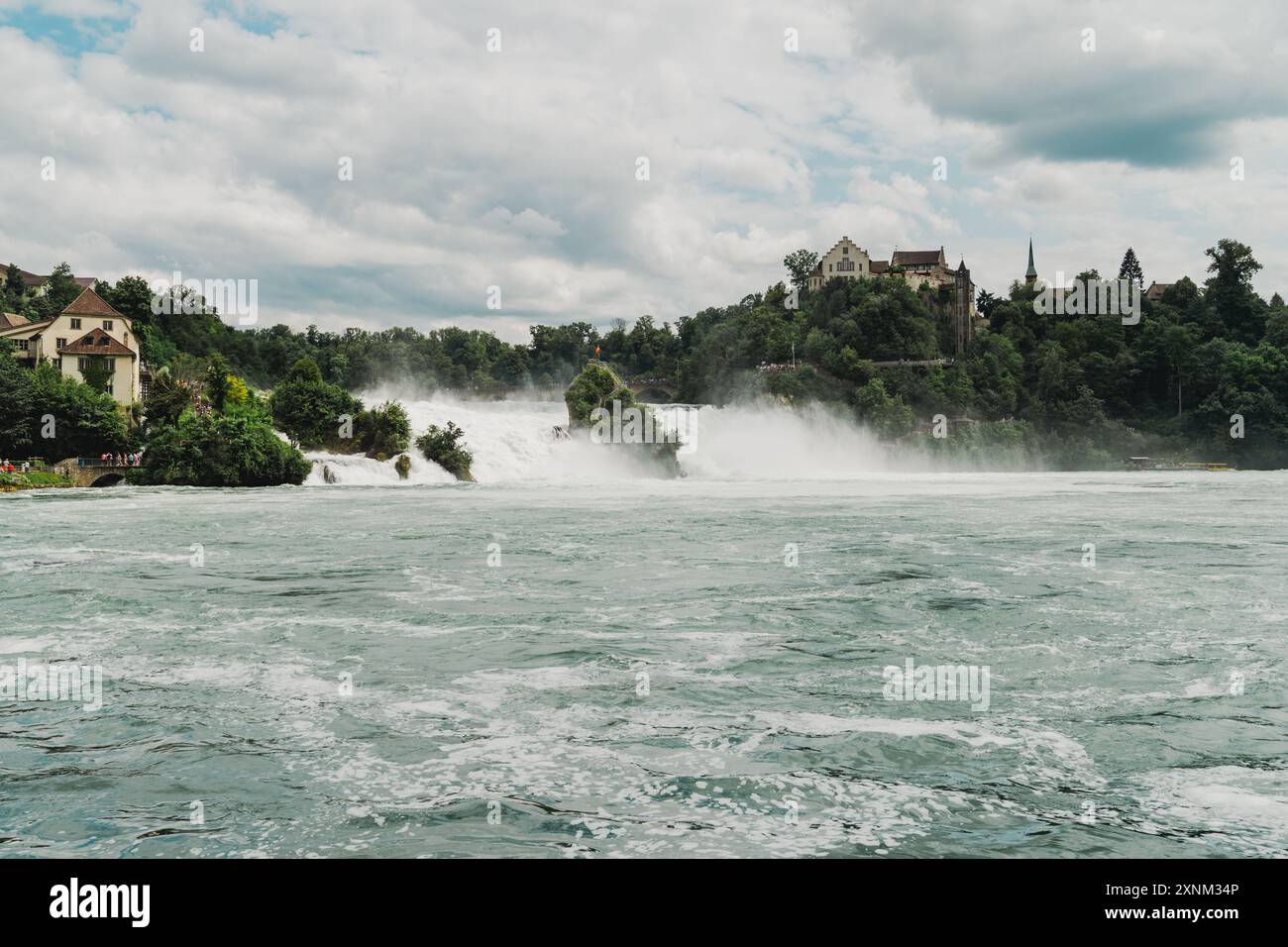Europes largest waterfall rhine falls hi-res stock photography and ...
