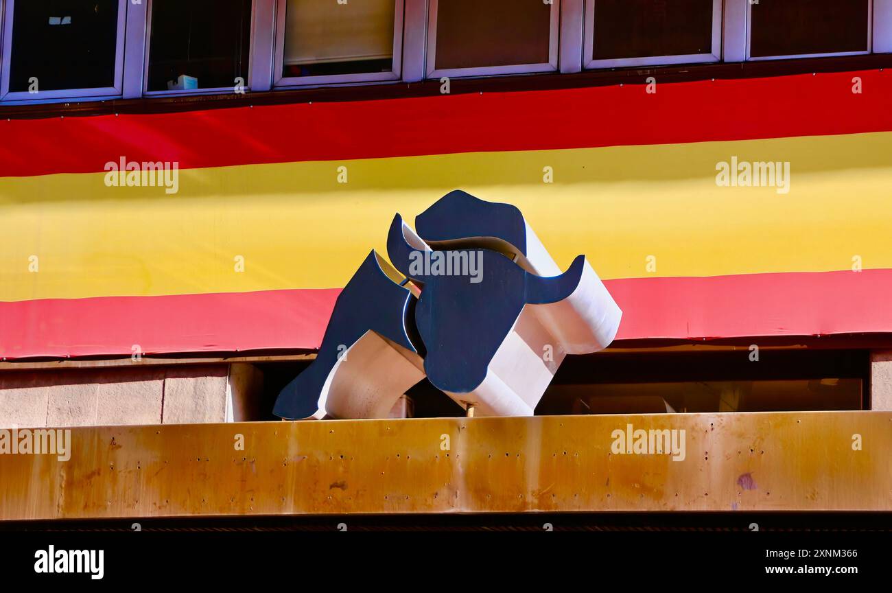 Spanish bull sign hi-res stock photography and images - Alamy