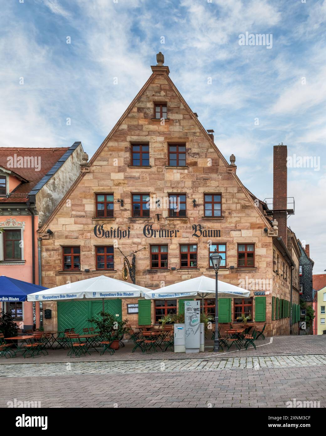 The beautiful old town of Fürth, Germany Stock Photo - Alamy