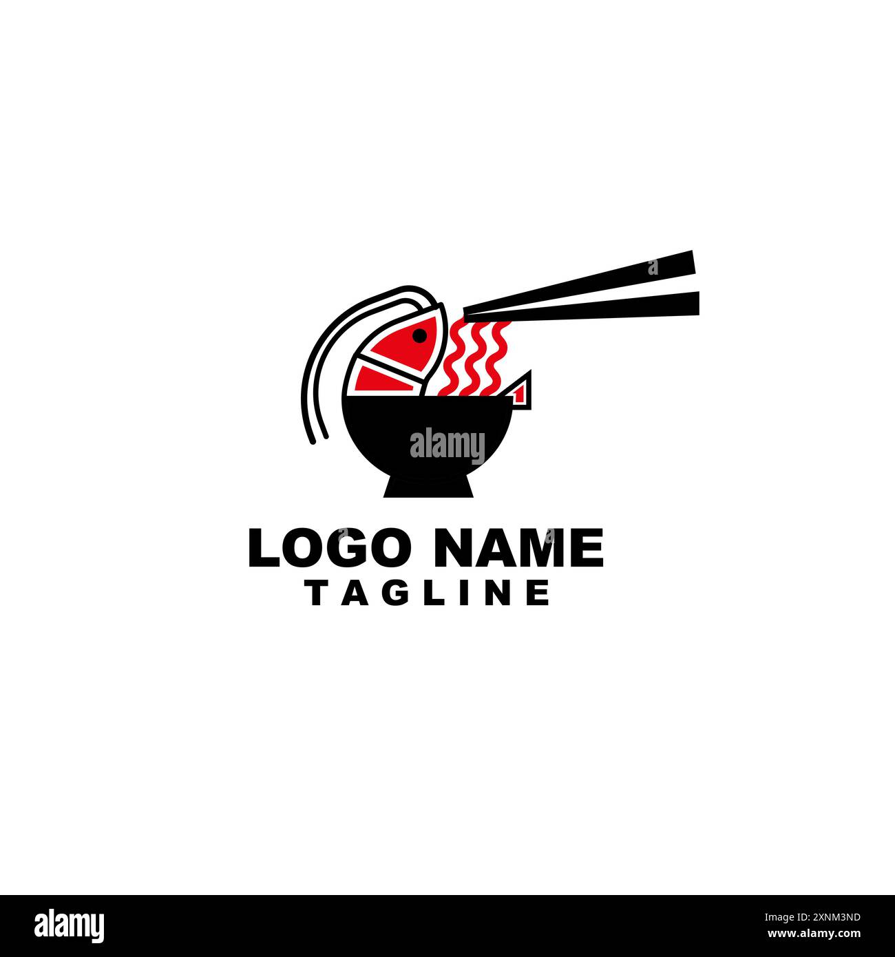 Bowl spicy red ramen Cut Out Stock Images & Pictures - Alamy