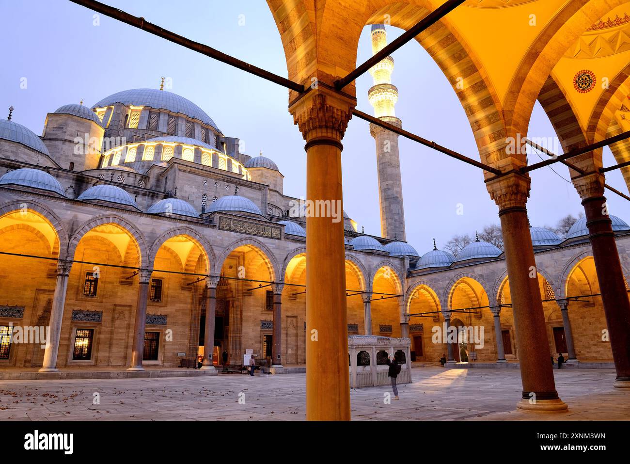 Suleimaniye Camii. Mosque of Suleiman, Istanbul, Turkey Stock Photo - Alamy