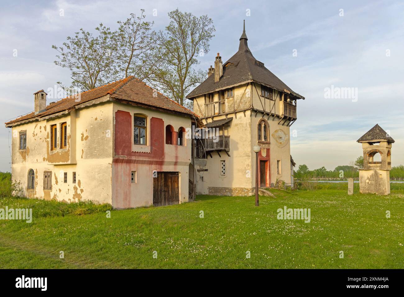 Sabac, Serbia - April 09, 2024: Radovan Tower Kula by Artist Milic of ...