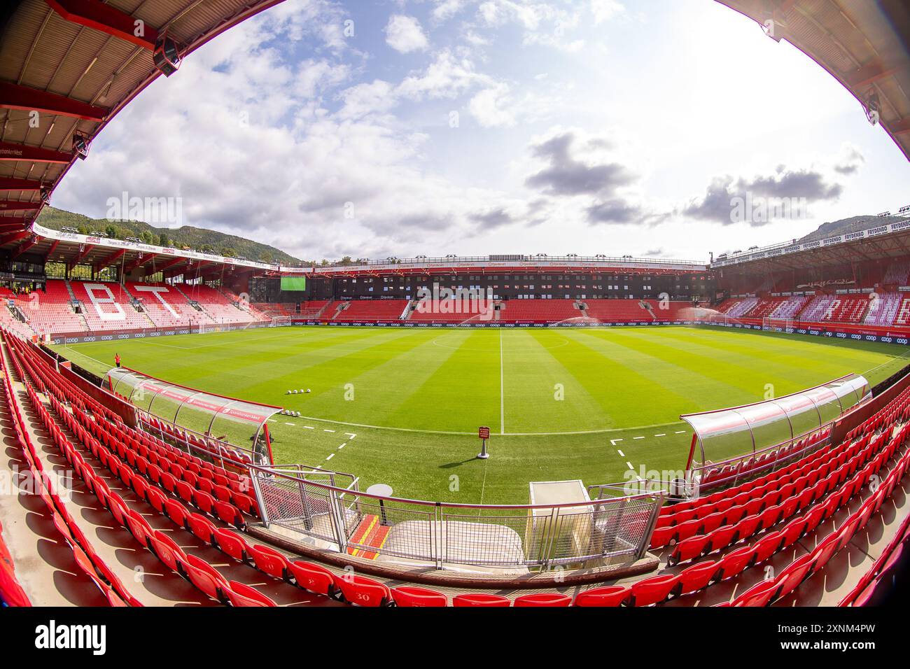 Bergen, Norway. 01st Aug, 2024. BERGEN, Brann Stadium, 01-08-2024 ...