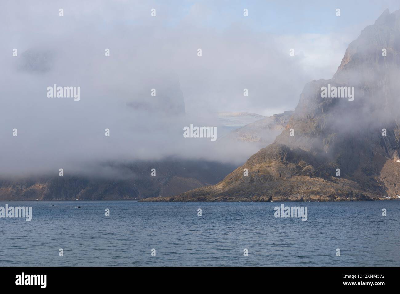 Morning mood in the Charles Francis Hall Bay. Frobisher Bay, Davis ...