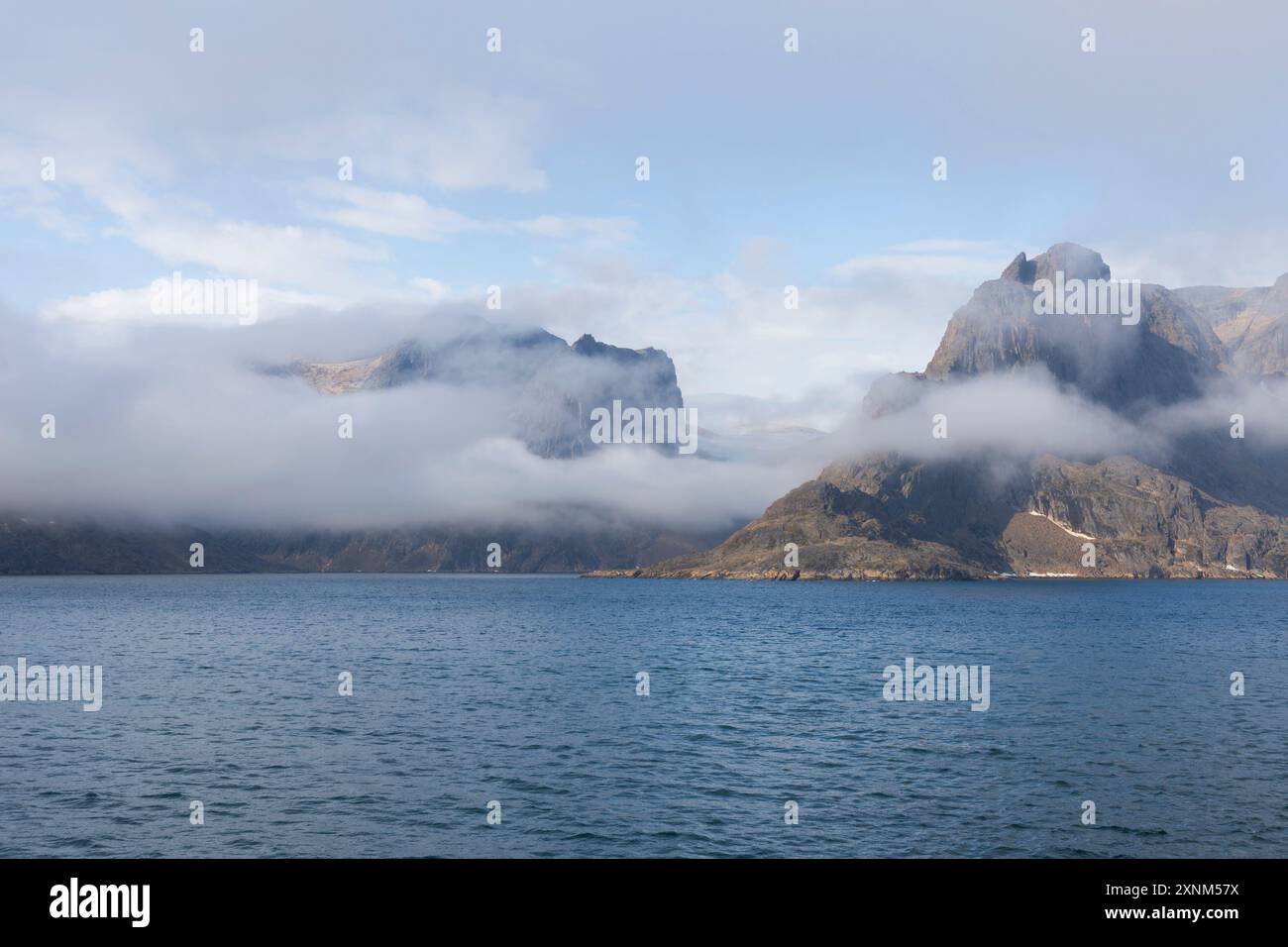 Morning mood in the Charles Francis Hall Bay. Frobisher Bay, Davis ...