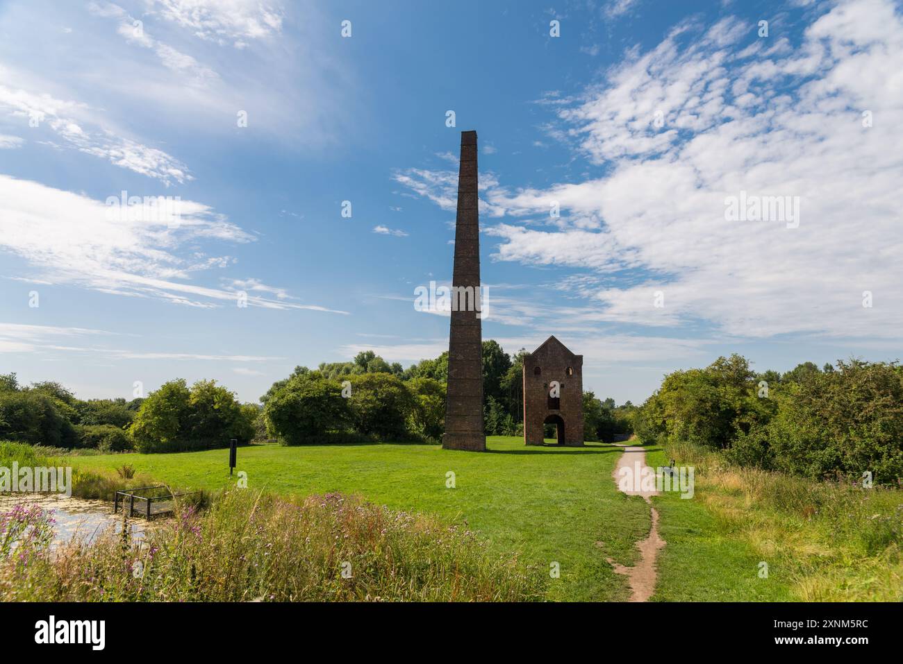 Cobb's Engine House and chimney, also known as Windmill End Pumping ...