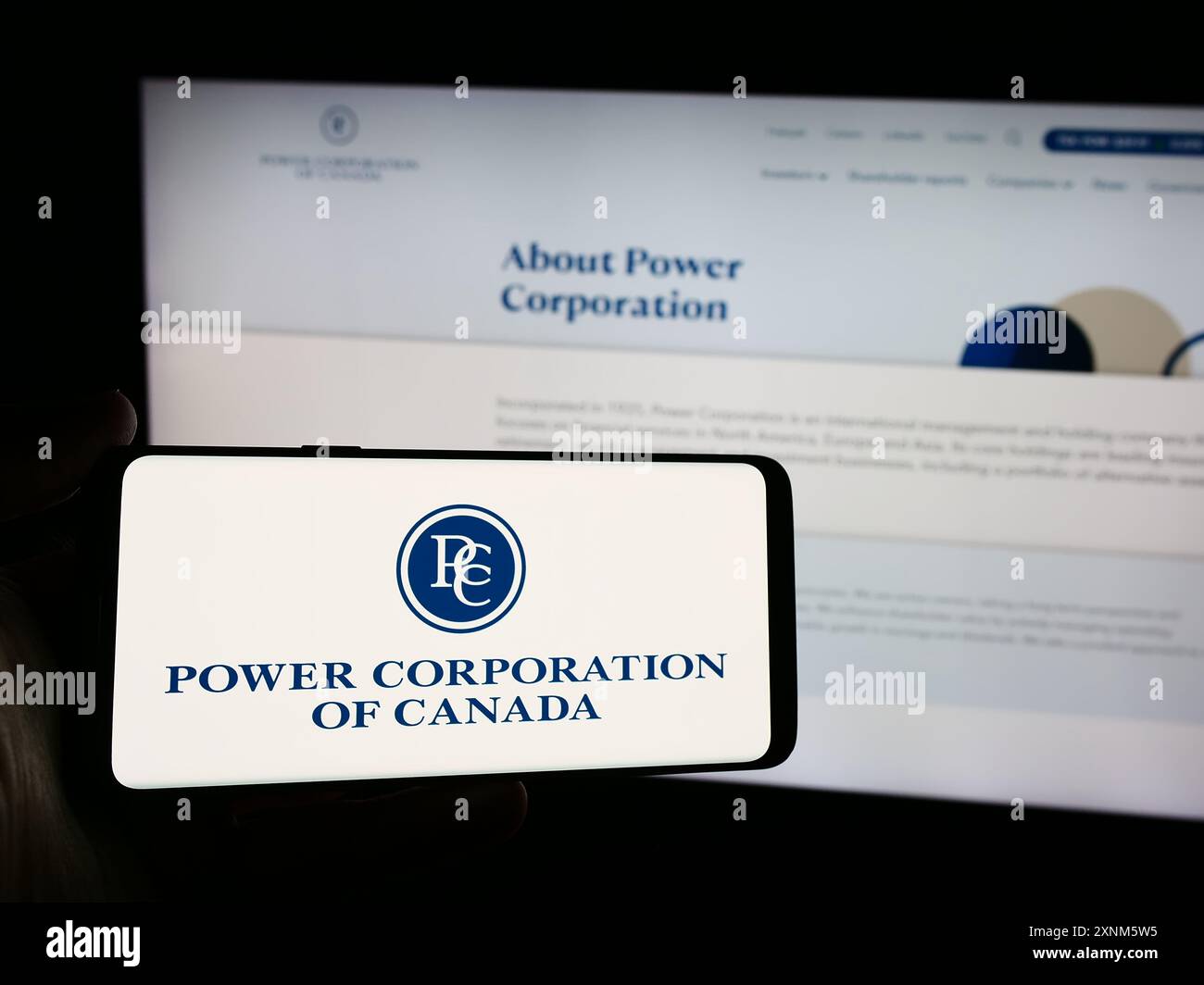 Pow business logo hi-res stock photography and images - Alamy