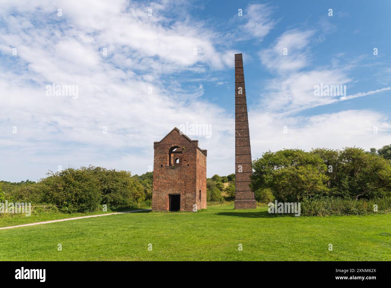 Cobb's Engine House and chimney, also known as Windmill End Pumping ...