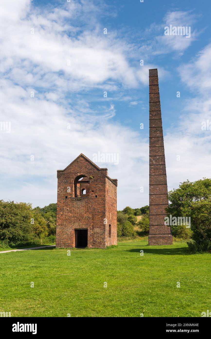 Cobb's Engine House and chimney, also known as Windmill End Pumping ...