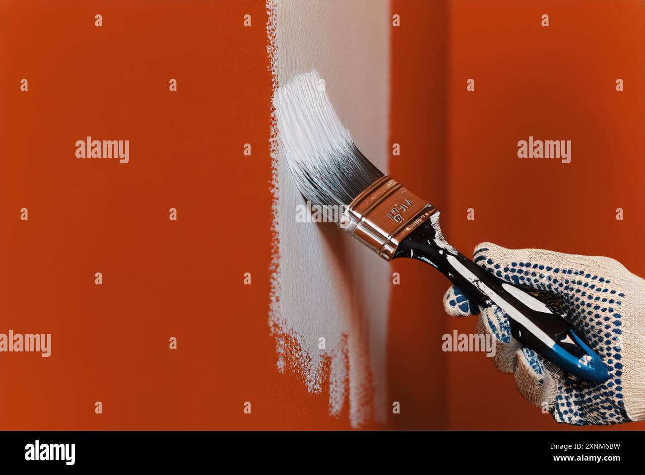 paint stains on the wall Stock Photo - Alamy