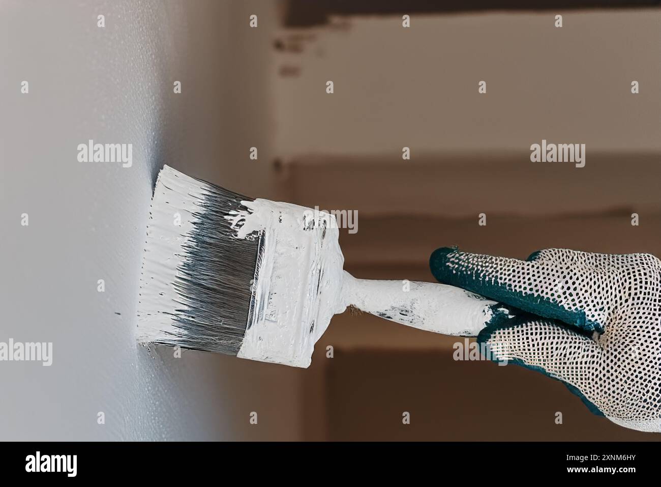 paint stains on the wall Stock Photo - Alamy