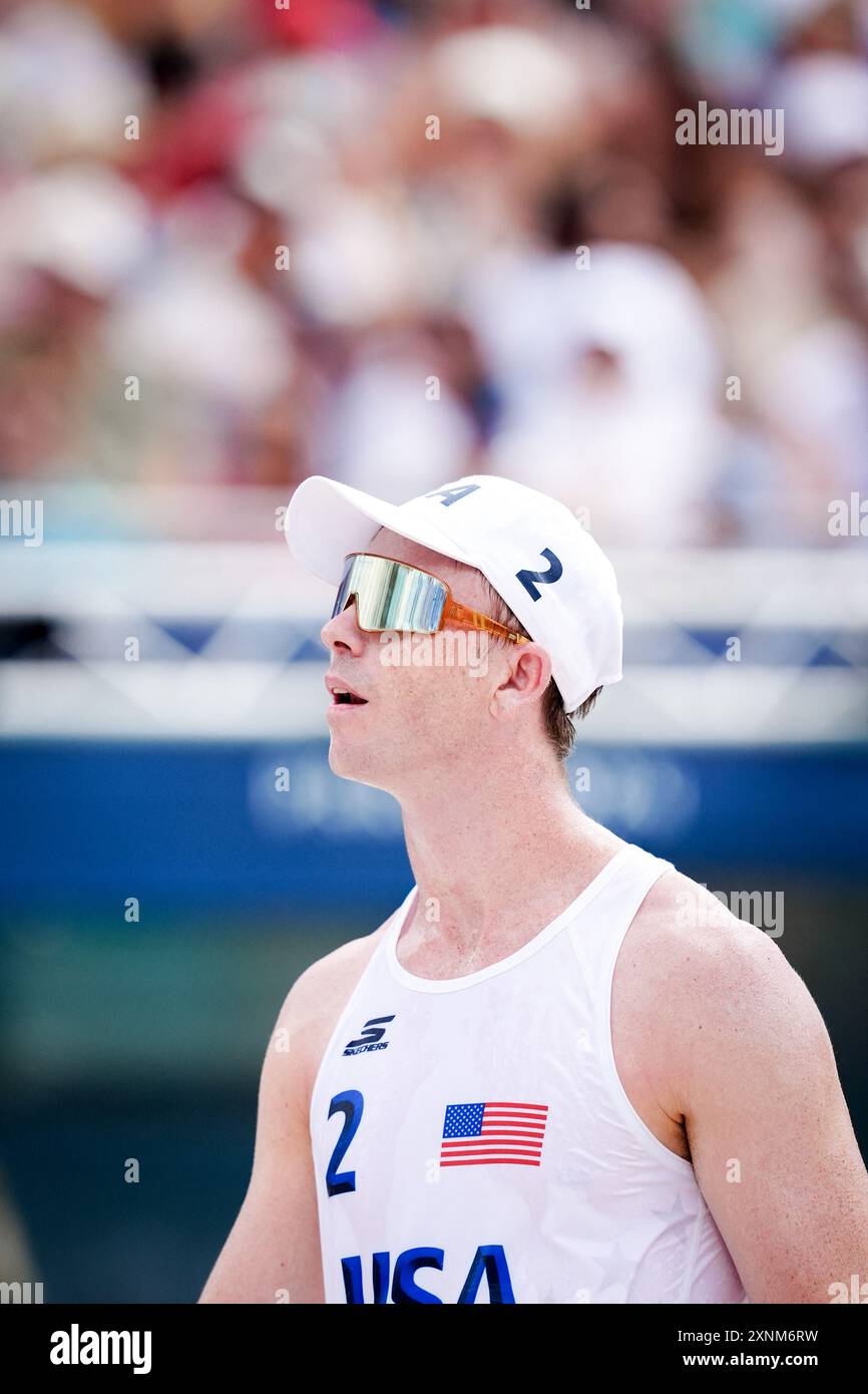 Paris, France. 01st Aug, 2024. Andrew Bennesh of Team USA during the ...
