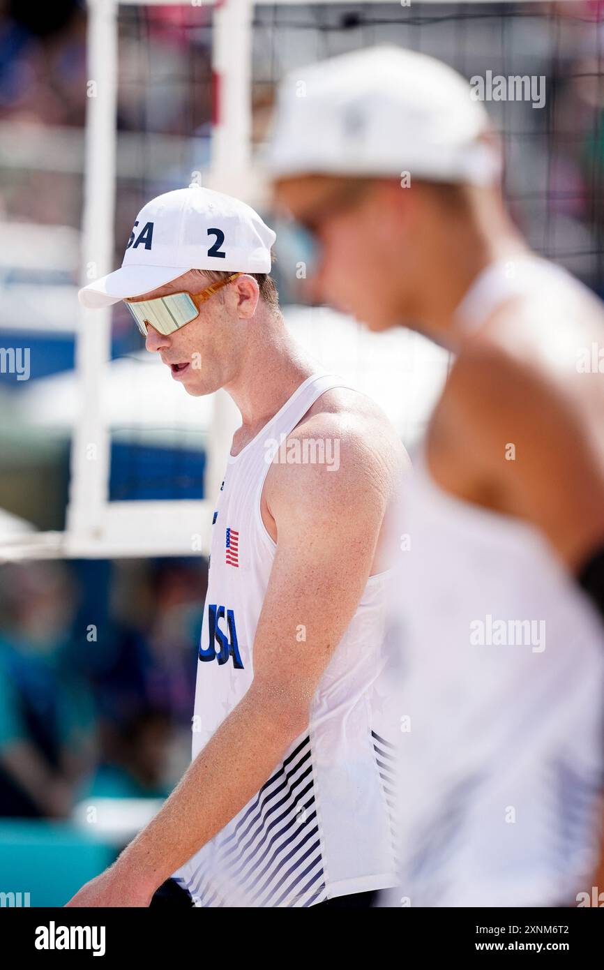 Paris, France. 01st Aug, 2024. Andrew Bennesh of Team USA during the ...