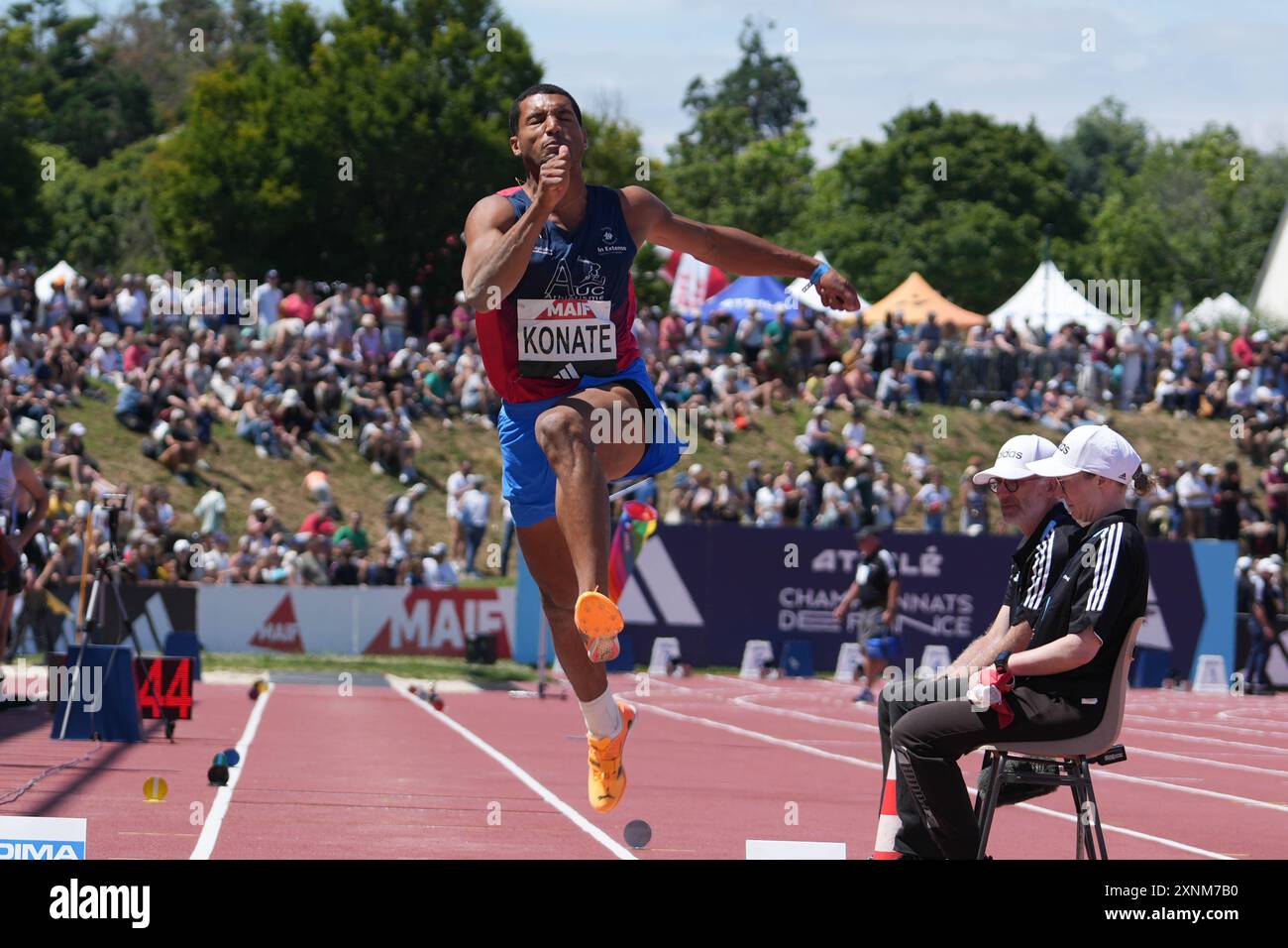 KONATE Erwan Amiens Uc Finale Longueur Men during the French Athletics ...
