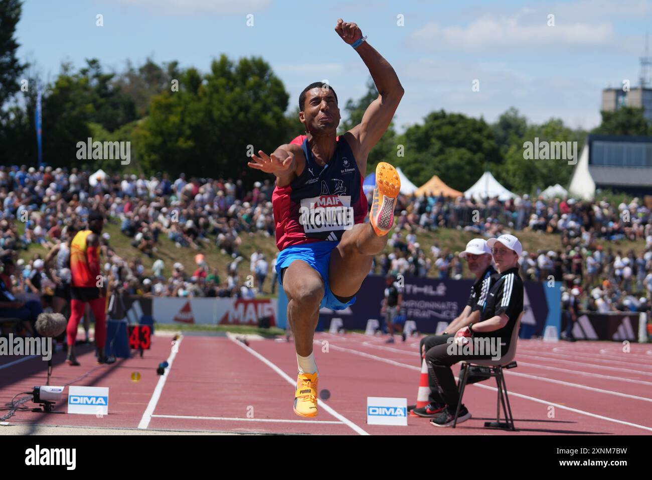 KONATE Erwan Amiens Uc Finale Longueur Men during the French Athletics ...