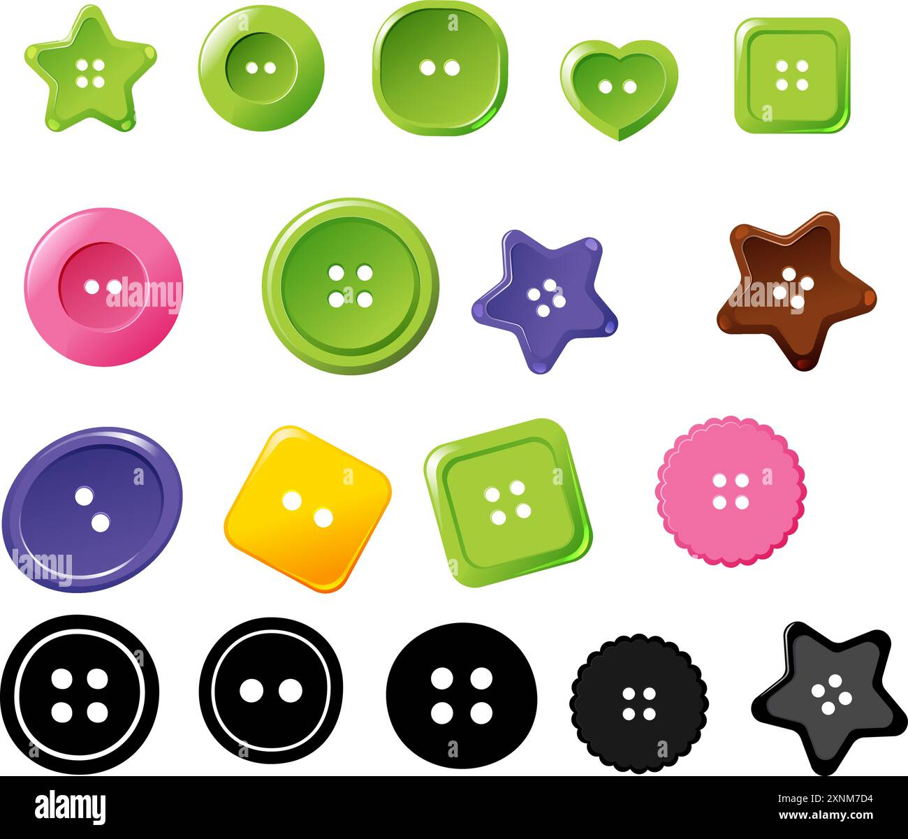Buttonhole stitch Stock Vector Images - Alamy