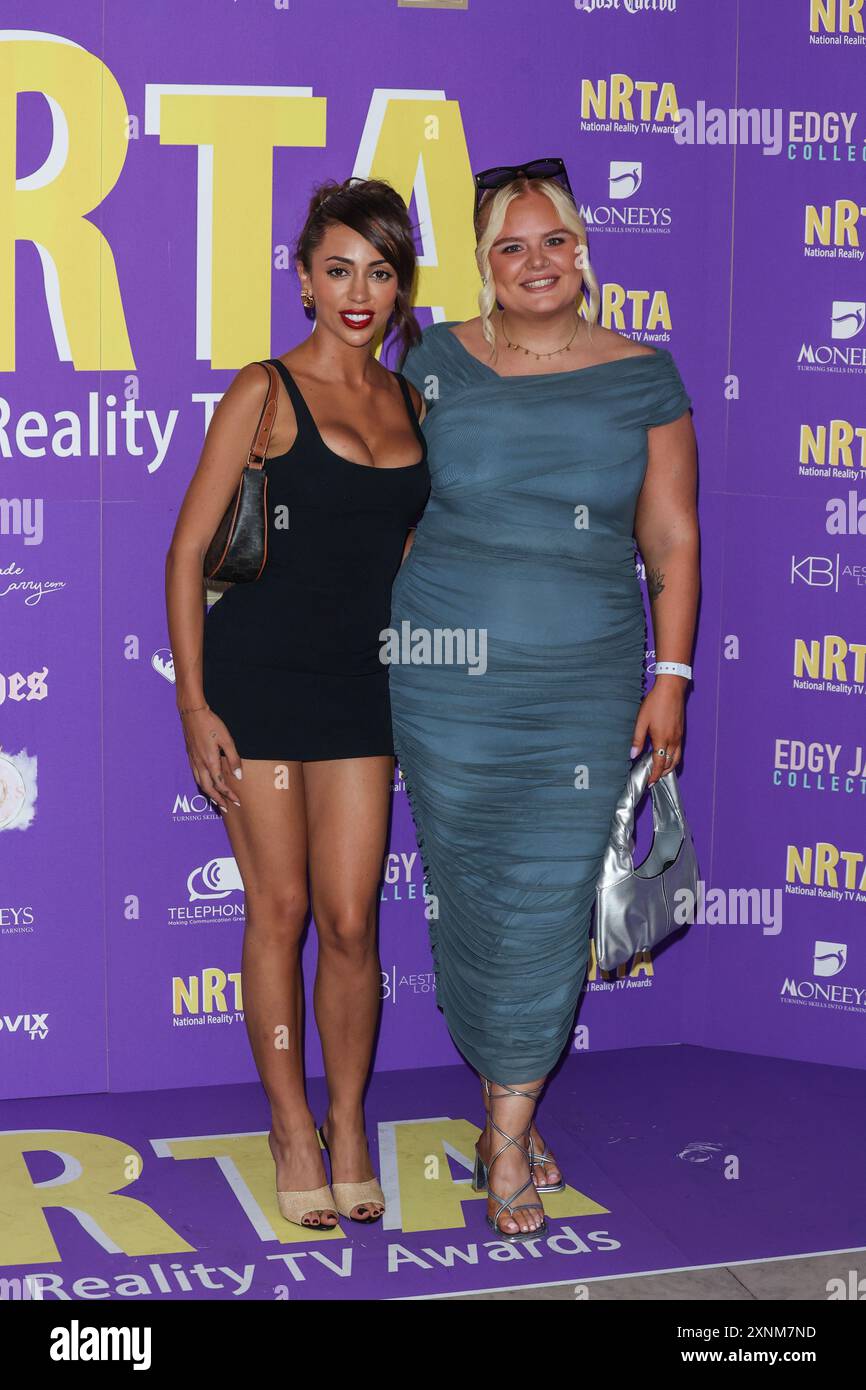 Ruby Adler and Jess Bradbrook attend the National Reality TV Awards ...