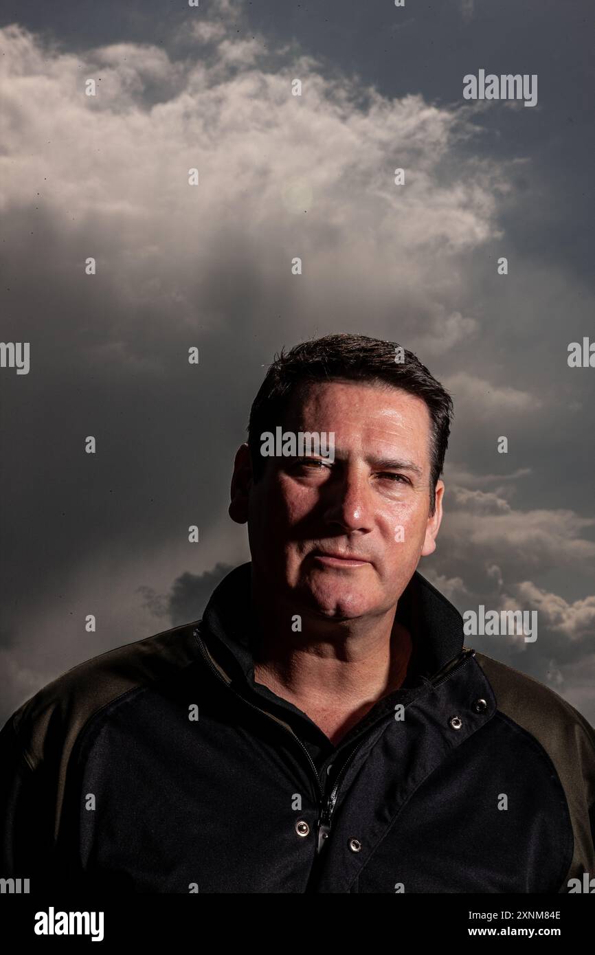 Tony Hadley from Spandau Ballet - Portraits and playing golf Stock ...