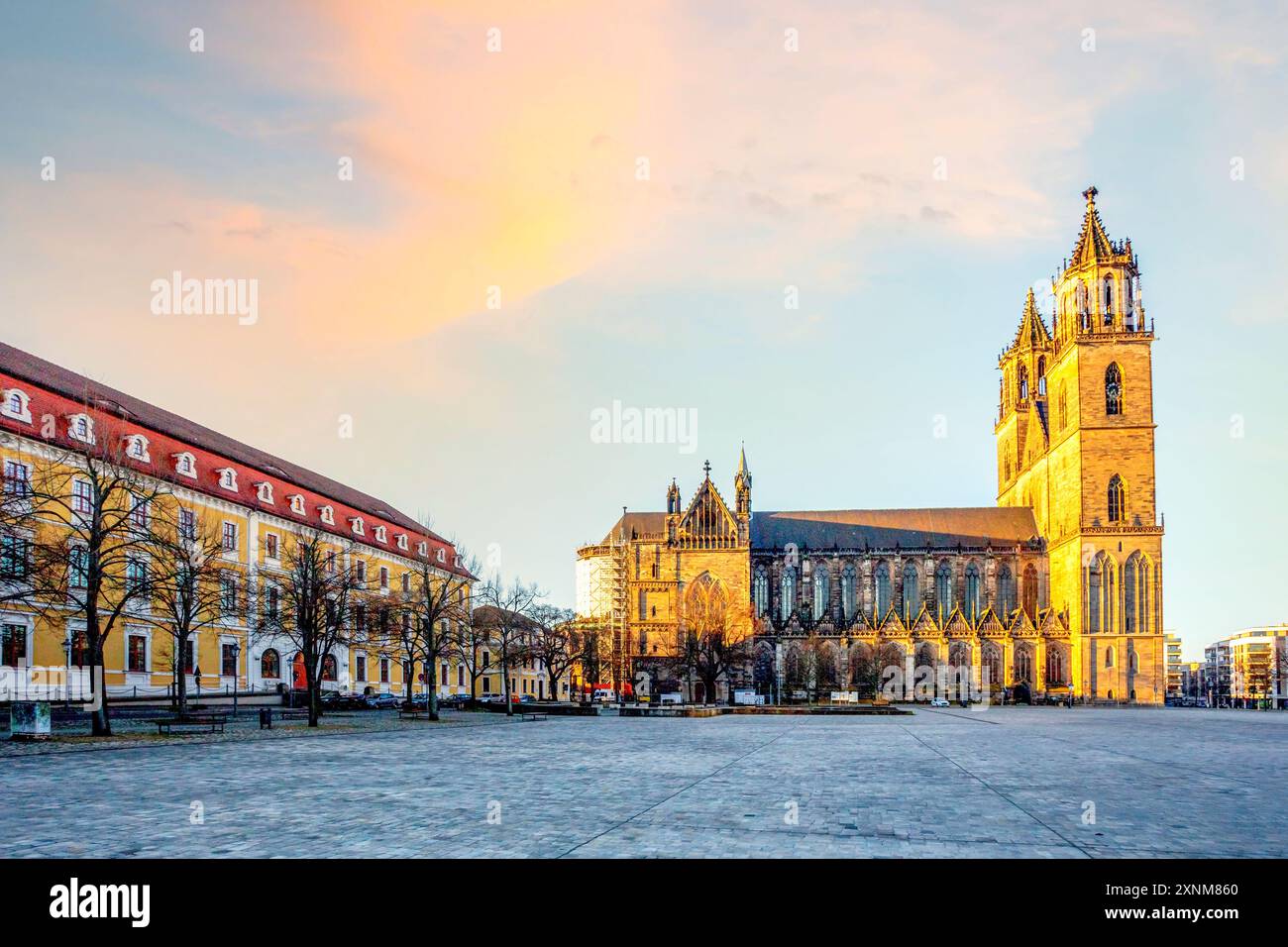 Old city of Magdeburg, Germany Stock Photo - Alamy