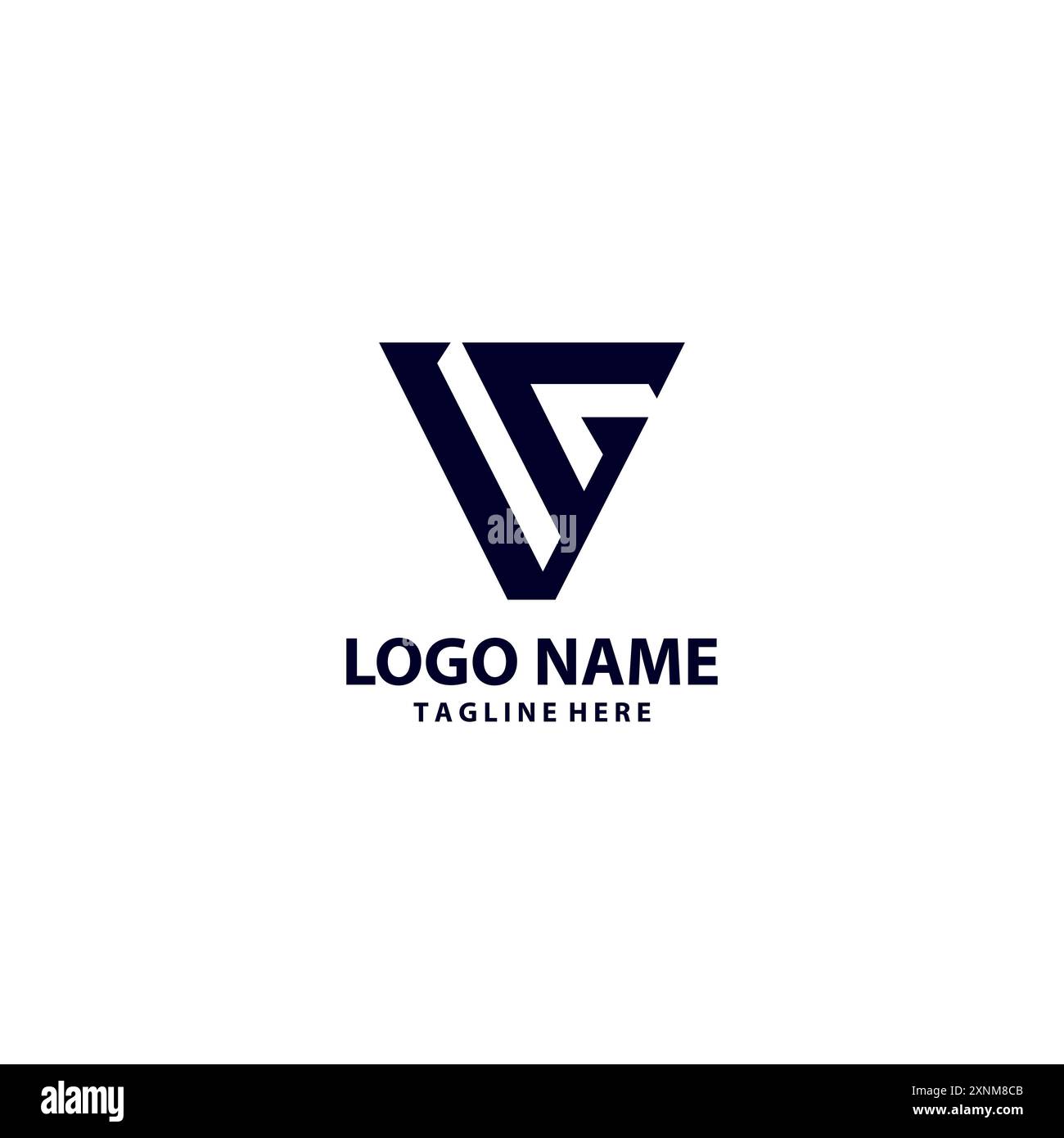 initial VG modern logo design vector Stock Vector Image & Art - Alamy